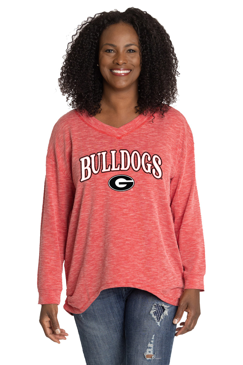 Georgia Bulldogs Bailey V-Neck